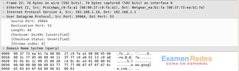 4 6 2 7 Práctica De Laboratorio Usar Wireshark Para Examinar Una