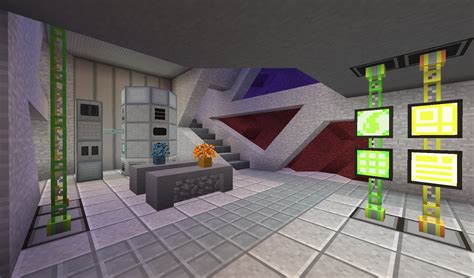 Minecraft Spaceship Interior