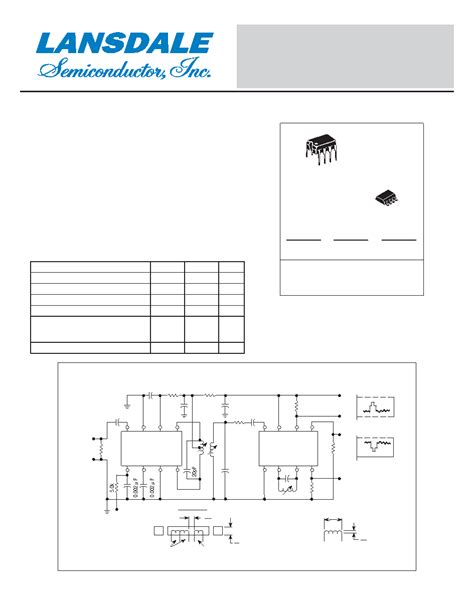 Mc1350p Datasheet16 Pages Lansdale Monolithic If Amplifier