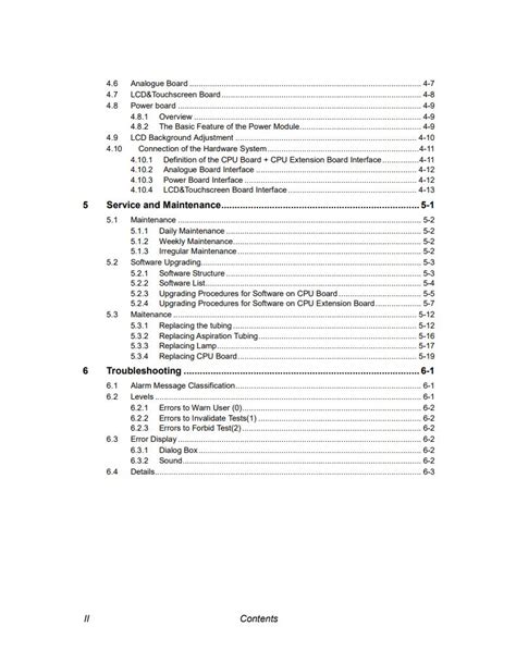 Service Manual Mindray Ba 88a Semi Auto Chemistry Analyzer