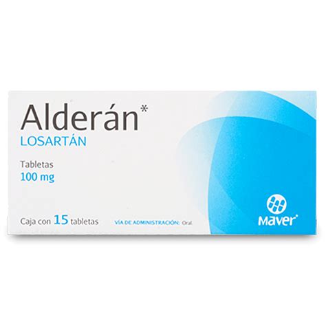 Alderan Losartan 100mg 15tabs Farmazion