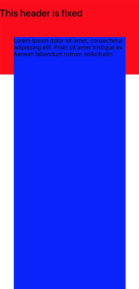 Ionic 4 Fixed Content Work Differently On Ios Android Ionic Framework Ionic Forum