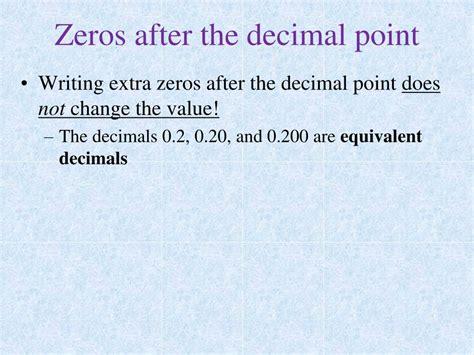 Ppt Place Value With Decimals Powerpoint Presentation Free Download Id7010213