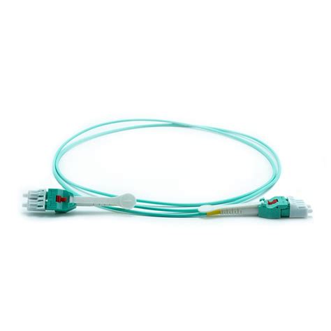 LC LC Uni Boot Multimode OM3 Fiber Cable With Polarity Switching And Pull Tab Veri Merkezi