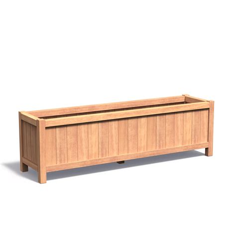 Valencia Trough Adezz Hardwood Planter