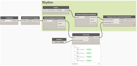 Practical Dynamo Moving Views Based On Another View REVIT AU