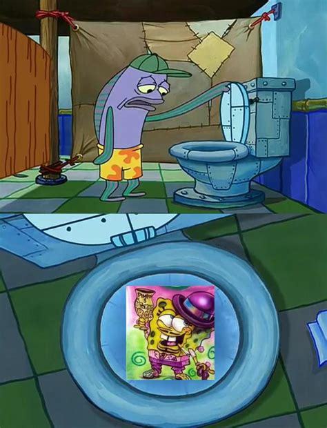 Spongebob Toilet
