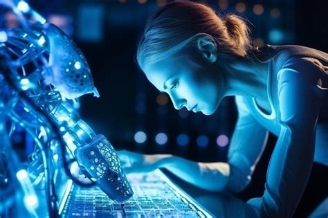 Premium Ai Image Female Mechatronic Engineer With Expertise In Prototype Automatic