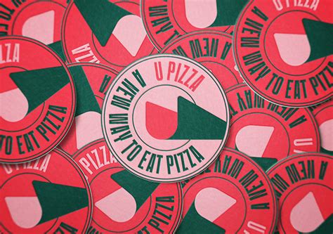 U Pizza 披萨店品牌vi设计 郑州勤略品牌设计有限公司