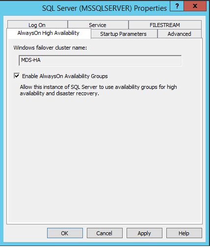 高可用性和灾难恢复 Sql Server Master Data Services Microsoft Learn