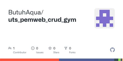 Github Butuhaquautspemwebcrudgym Github Butuhaquautspemwebcrudgym