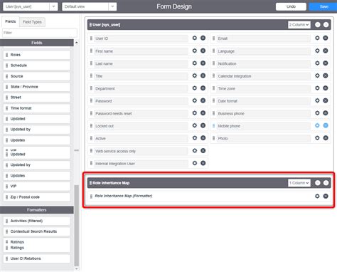 visualize user s role inheritance map servicenow community