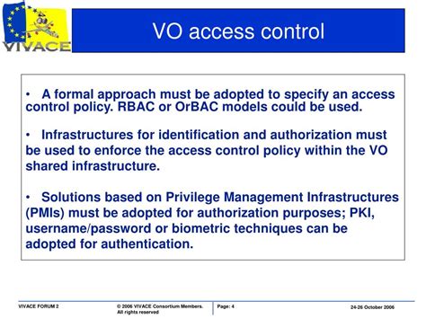 ppt deploying a distributed access control architecture within a vo network powerpoint