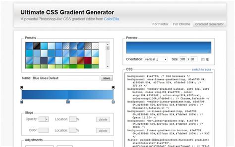 20 Css3 генераторов которые облегчат жизнь дизайнеру