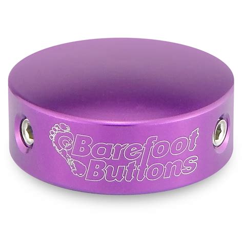 Barefoot Buttons • Barefoot Buttons V2 Standard Footswitch Cap Purple