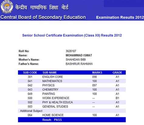 Mohammad Ismat Is All India Topper For Cbse Class Xii Exam 2012