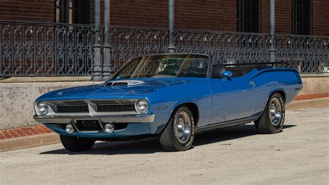 1970 Plymouth Barracuda Convertible At Houston 2023 As S146 Mecum
