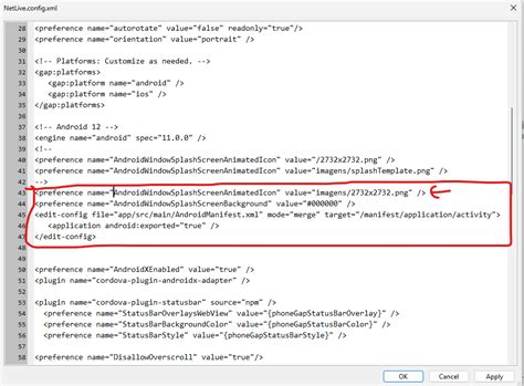 Splash Image In Android Voltbuilder Appstudio