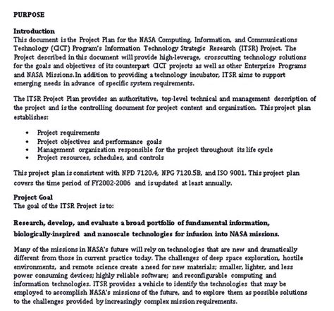 Information Technology Project Plan Template Room Surf Com