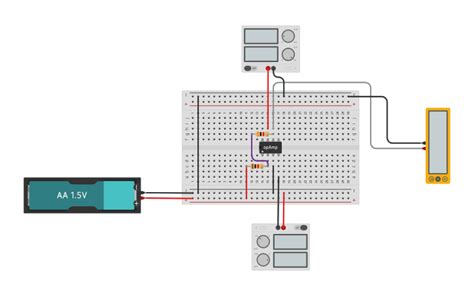 Circuit Design Copy Of Inverting Op Amp Tinkercad