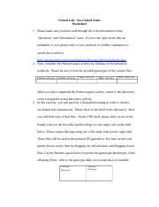 SexlinkedtraitsWorkSheet Doc Virtual Lab Sex Linked Traits Worksheet Please Make Sure You
