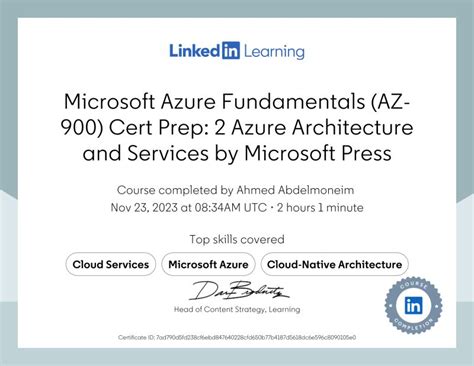 Ahmed Abdelmoneim On Linkedin Certificate Of Completion