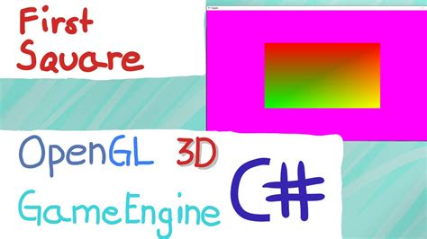 First Square C Opengl 3d Engine Tutorial Ep2 Youtube