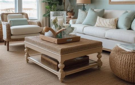 21 Chic Coastal Coffee Table Ideas To Design Beachfront Elegance
