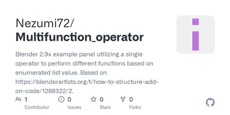 GitHub Nezumi72 Multifunction Operator Blender 2 9x Example Panel Utilizing A Single Operator