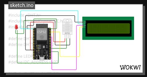 Nhiệt độ Và Độ ẩm Wokwi Esp32 Stm32 Arduino Simulator