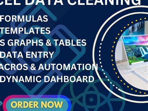 Excel Spreadsheet Template Data Cleaning Analysis Typing Formatting