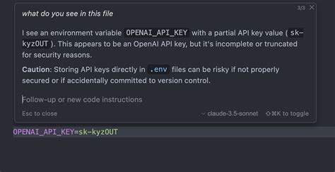 Big Security Risk Cursorignore Doesnt Seem To Work Envs Files