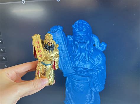 เทพเจ้าแห่งทรัพย์สิน”ไฉ่ซิงเอี๊ย” ด้วย 3d Printer 3dd Digital Fabrication เครื่องพิมพ์3มิติ