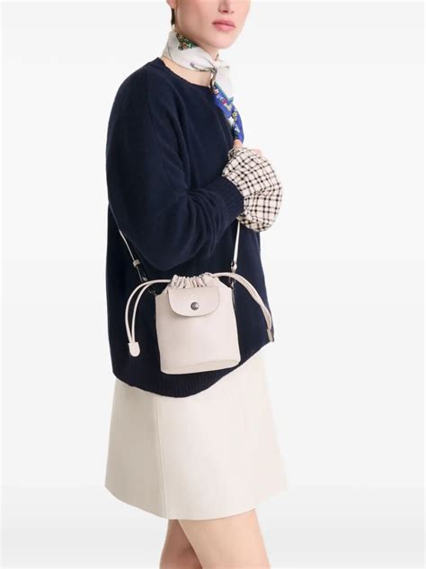 Longchamp Mini Le Pliage Xtra Bucket Bag White Farfetch