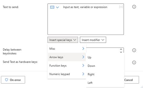 Send Keys Actionpower Automate Desktop Kaizenpersonal Computer Work