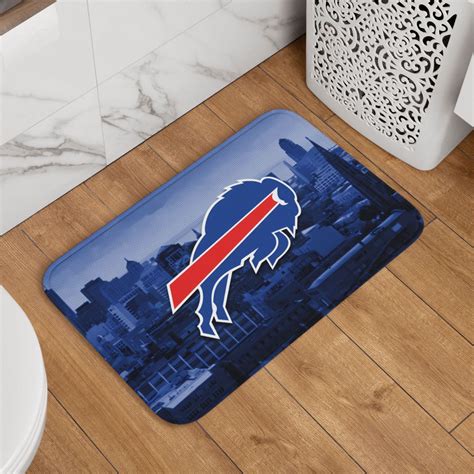 Buffalo Crystal Velvet Lock Edge Floor Mat 40 X 60 Football Team