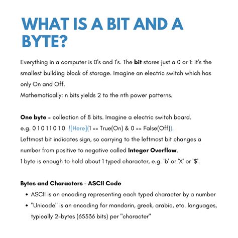 A Brief Intro To Bits And Bytes R Getinspyre