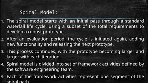 Software Engineering Process Models Important Ppt