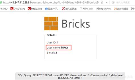 Sql注入获取用户名密码练习（integer型注入）在 Sql Injection”通过post型sql注入方法获得用户名、密码等敏感信息