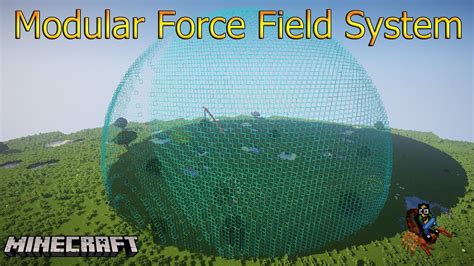 Minecraft 1 12 2 Modular Force Field System Mod Español Youtube