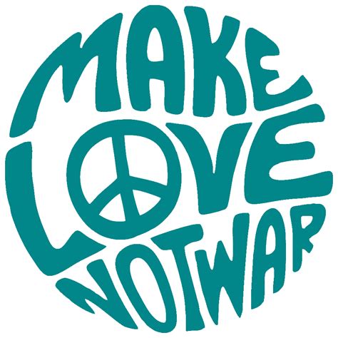 Make Love Not War Logo Make Love Not War Svg Gravectory