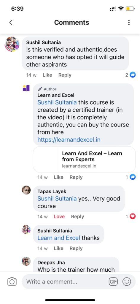 Excel Course Learn And Excel