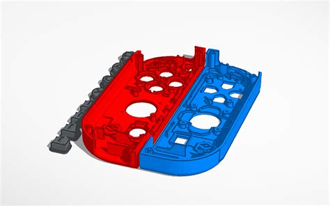 3d Design Playstation Joy Con Shells Tinkercad