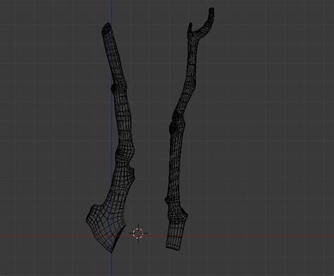 Blender 树枝3d模型素材资源免费下载 Blender3d模型库
