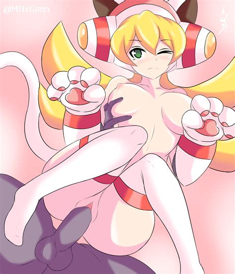 Rule 34 Cinnamon Gaudille M11xgirby Mega Man Mega Man X Mega Man X Dive Tagme 8007312