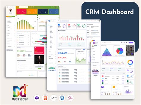 Crm Dashboard Archives Multipurpose Themes