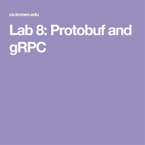 Lab 8 Protobuf And Grpc Create A Person Data Structures Lab