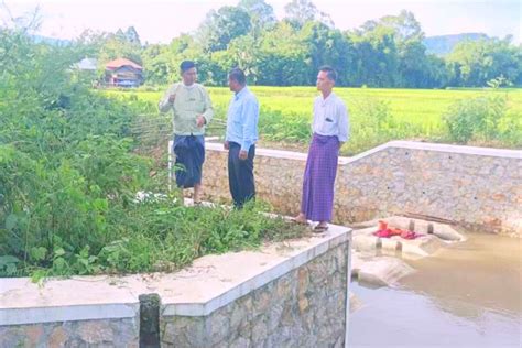 မိုင်းယောင်း၌ ဒေသခံတောင်သူများကို အကျိုးအမြတ်ရရှိစေမည့် ဝမ်မိုင်ရေလွှဲဆည် ဆောင်ရွက်ပြီးစီး