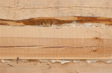 Textura De Madera Del Fondo Y Un Nudo Y Una Grieta Grande En Un Tablón Imagen De Archivo