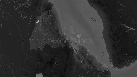 Eritrea Highlighted Grayscale Stock Illustration Illustration Of Geography Division 301633787